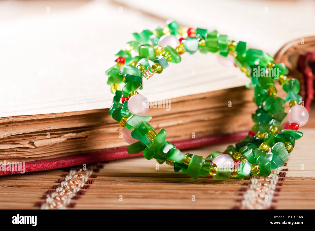 Close up of beautiful hand crafted jewelry Stock Photo - Alamy