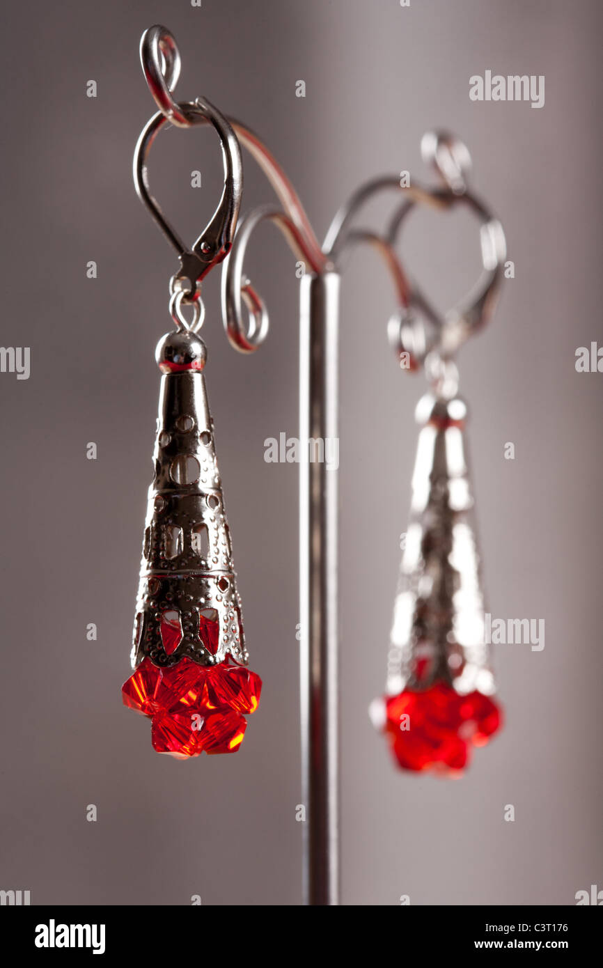 Close up of beautiful hand crafted jewelry Stock Photo - Alamy