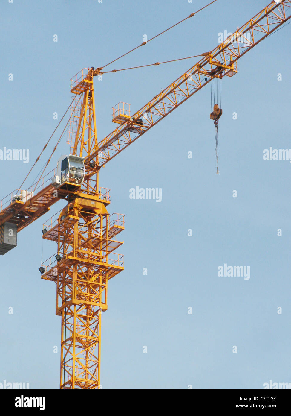building crane over sky Stock Photo - Alamy