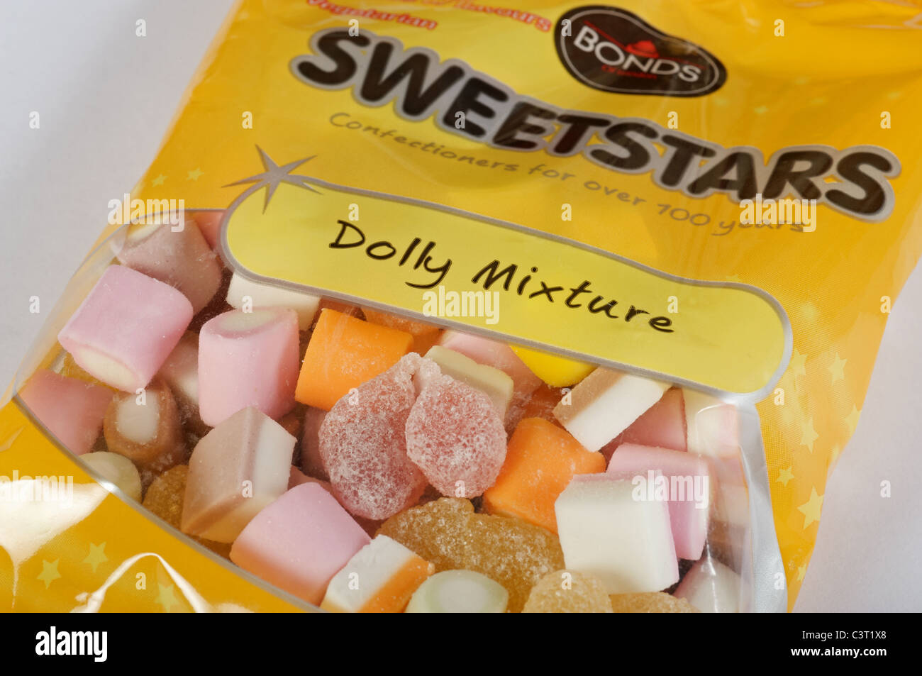Pack of Bonds Dolly Mixture sweets Stock Photo - Alamy