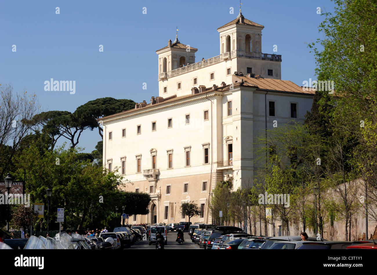 italy, rome, villa medici, accademia di francia Stock Photo - Alamy