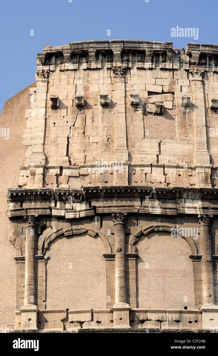 Rome the coliseum detail hi-res stock photography and images - Alamy