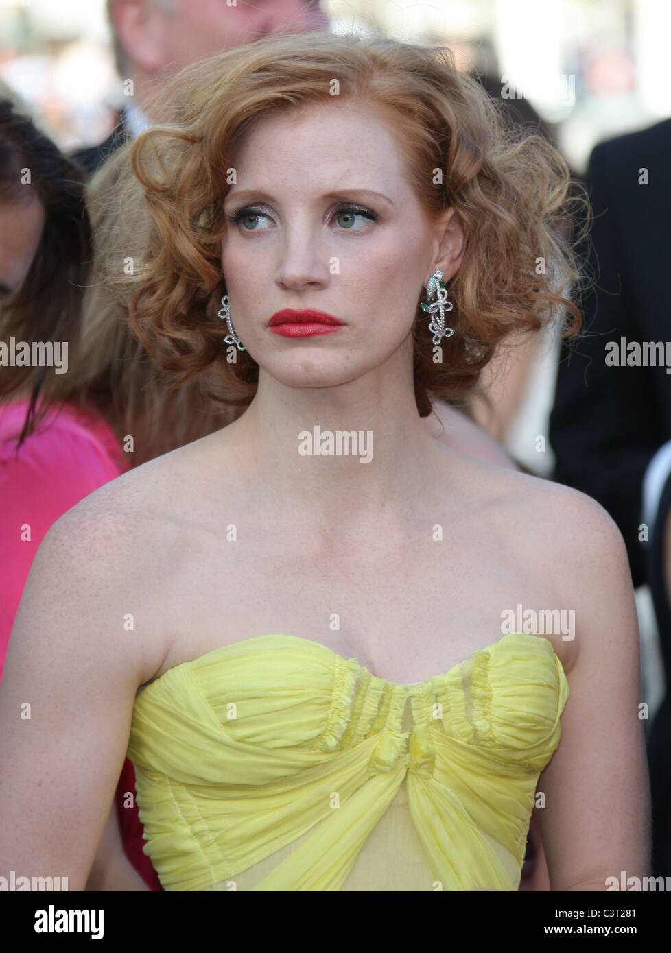 Jessica Chastain Tree Of Life Premiere 740 The Tree Of Life Jessica