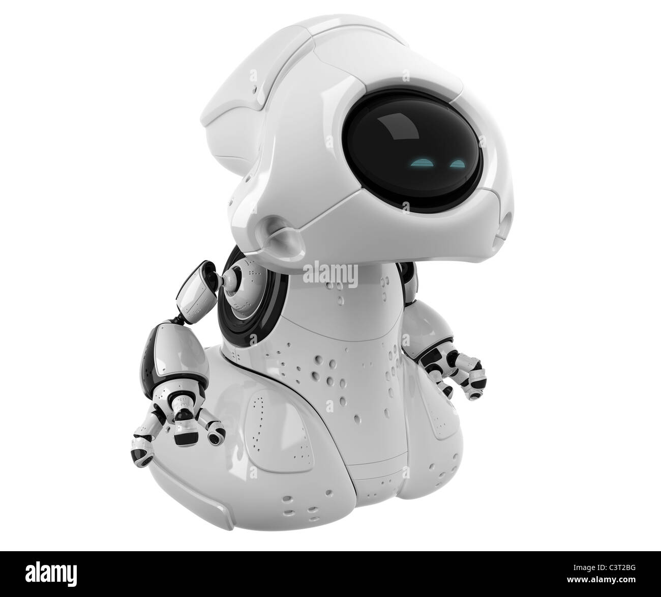 Oval robot hi-res stock photography and images - Alamy