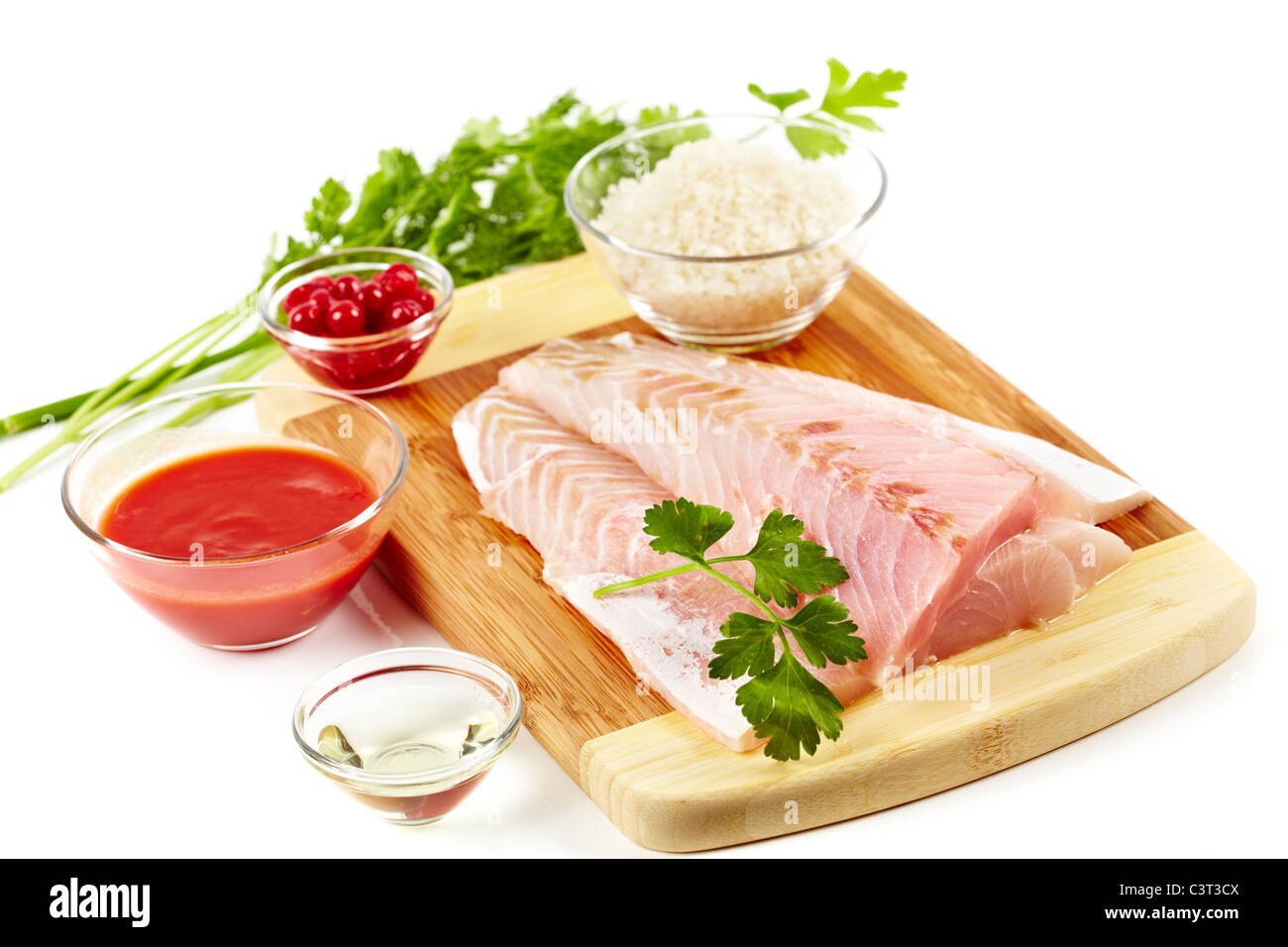 Zander fillets hi-res stock photography and images - Alamy