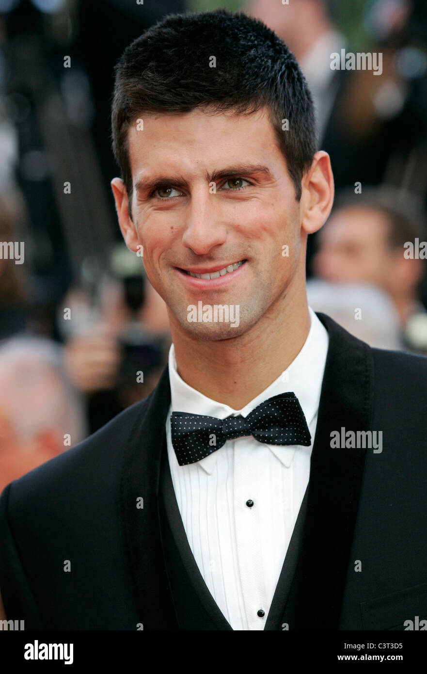 NOVAK DJOKOVIC THE BEAVER PREMIERE PALAIS DES FESTIVALS CANNES FRANCE ...