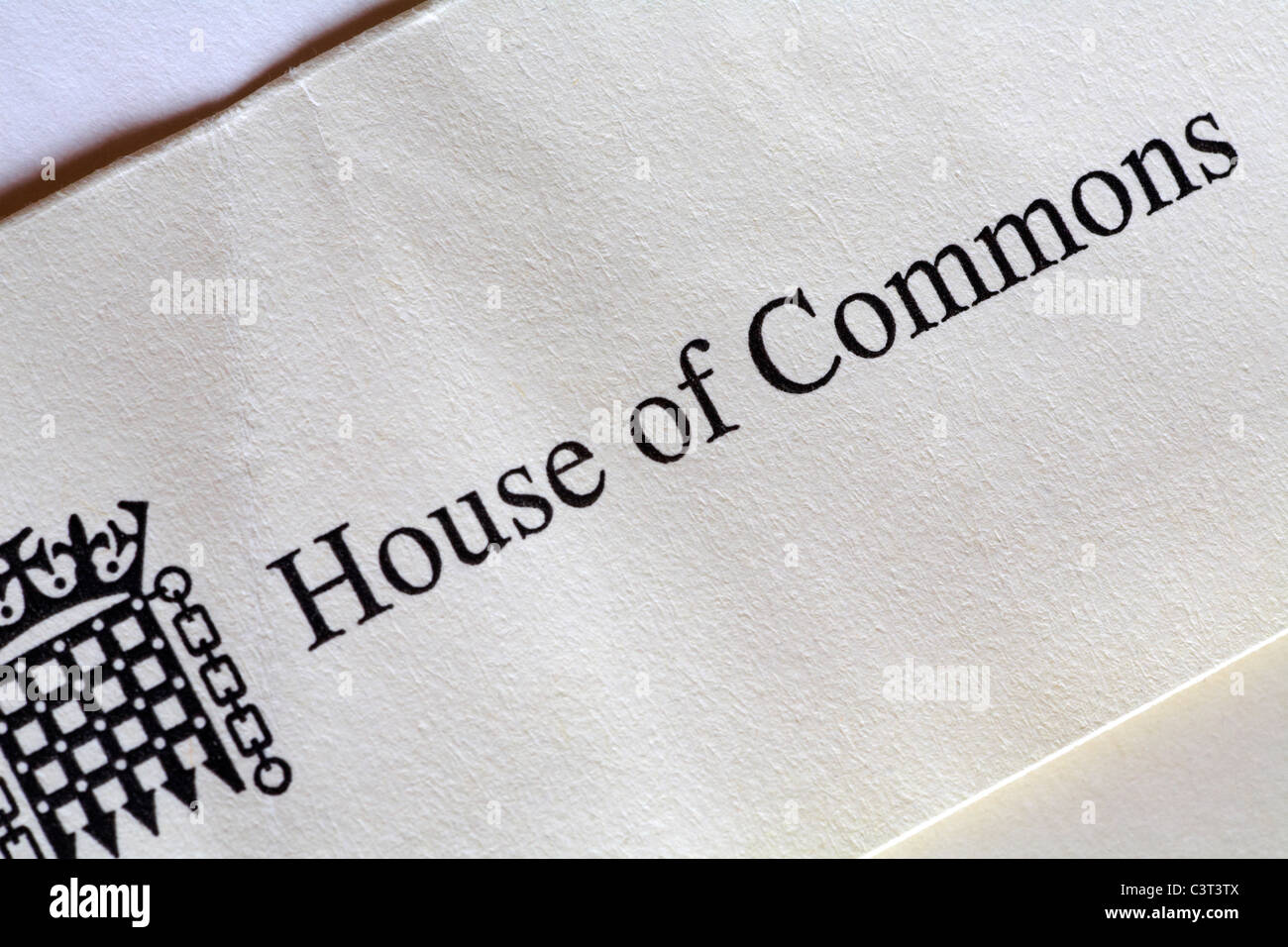 House of commons logo hi-res stock photography and images - Alamy