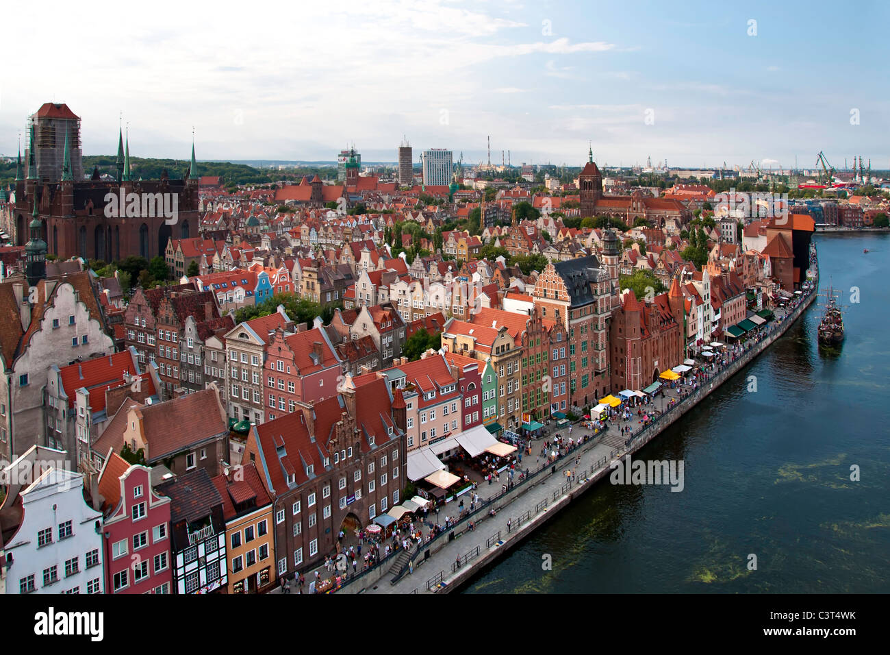 Gdansk aerial hi-res stock photography and images - Alamy