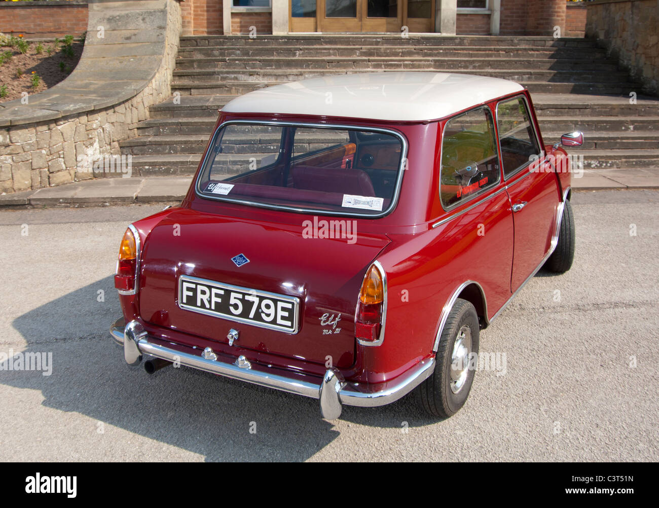 Riley Elf Mini based English Classic car Stock Photo - Alamy