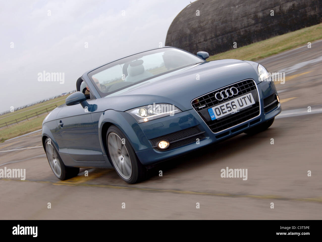 Audi TT convertible sports car Stock Photo - Alamy