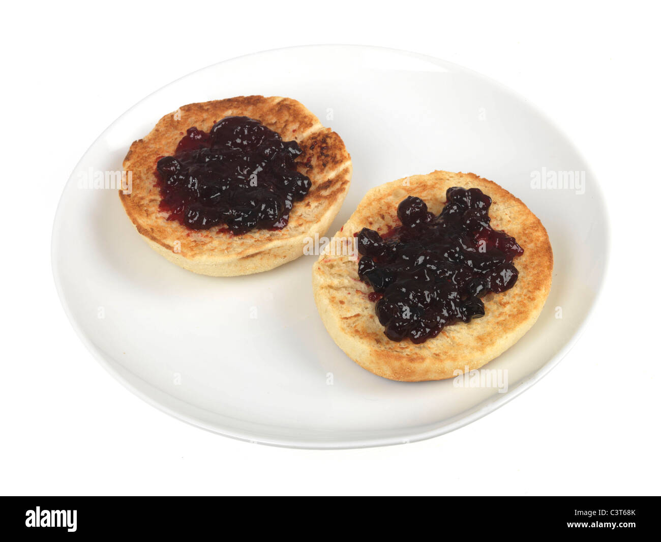 Jam topped Cut Out Stock Images & Pictures - Alamy