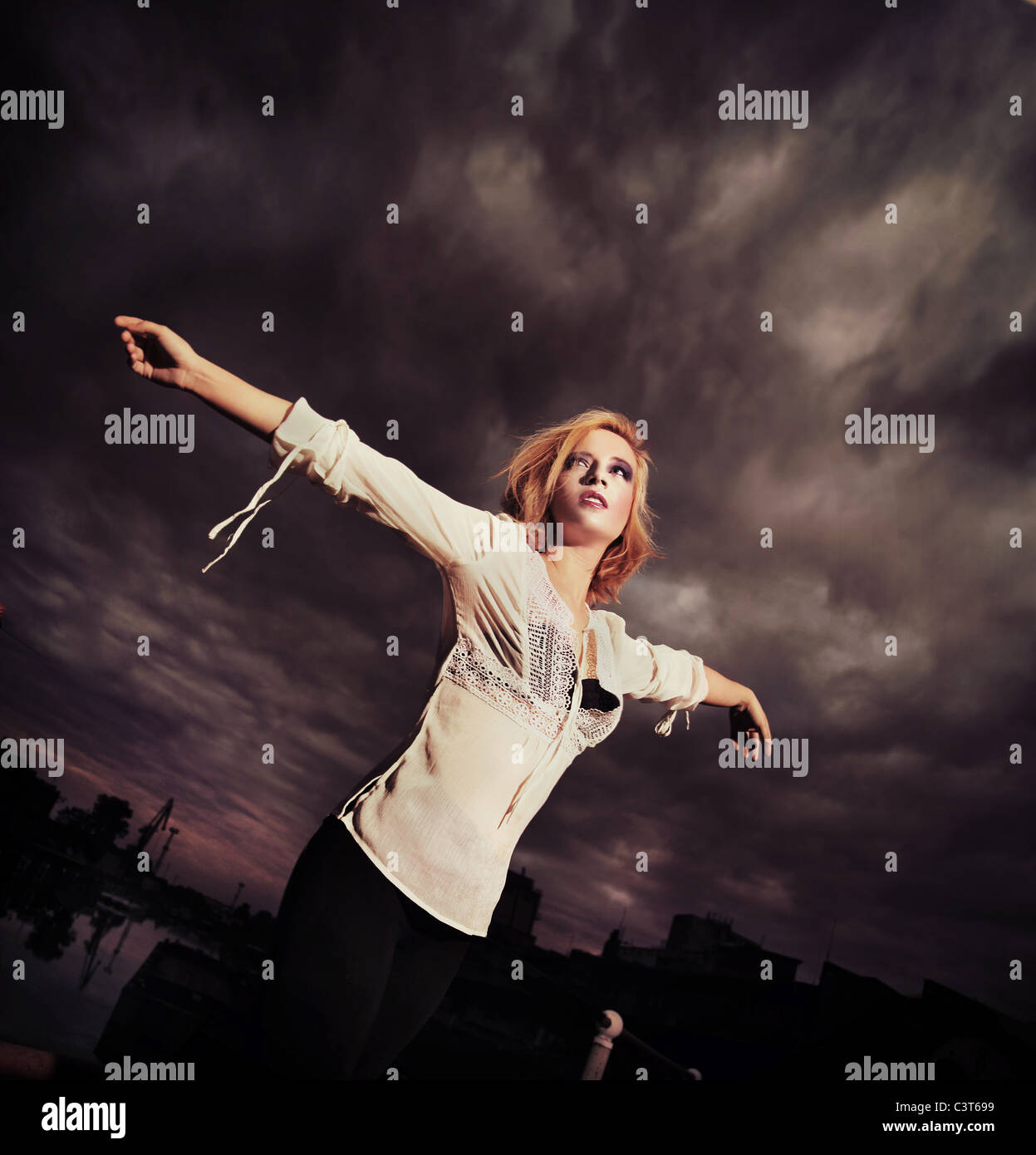 Free like a bird Stock Photo - Alamy