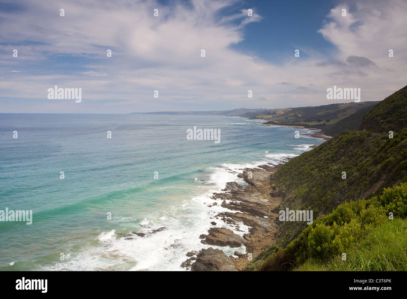 Cape Patton Lookout along the Great Ocean Road Stock Photo - Alamy