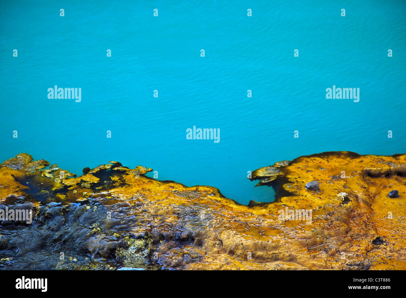 abstract image of geothermal activity hot sulfur spring Stock Photo - Alamy