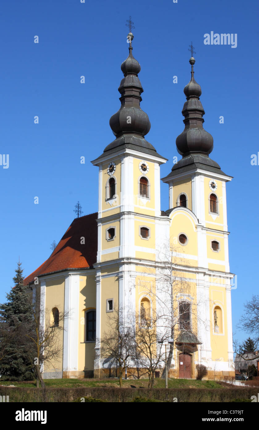 Church with two towers hi-res stock photography and images - Alamy