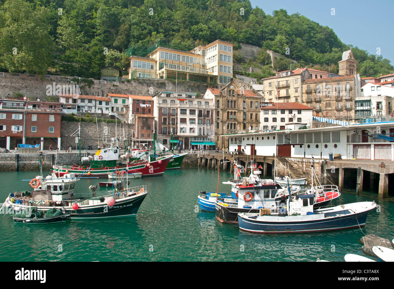 San Sebastian Spain Spanish Basque Country town city Stock Photo - Alamy
