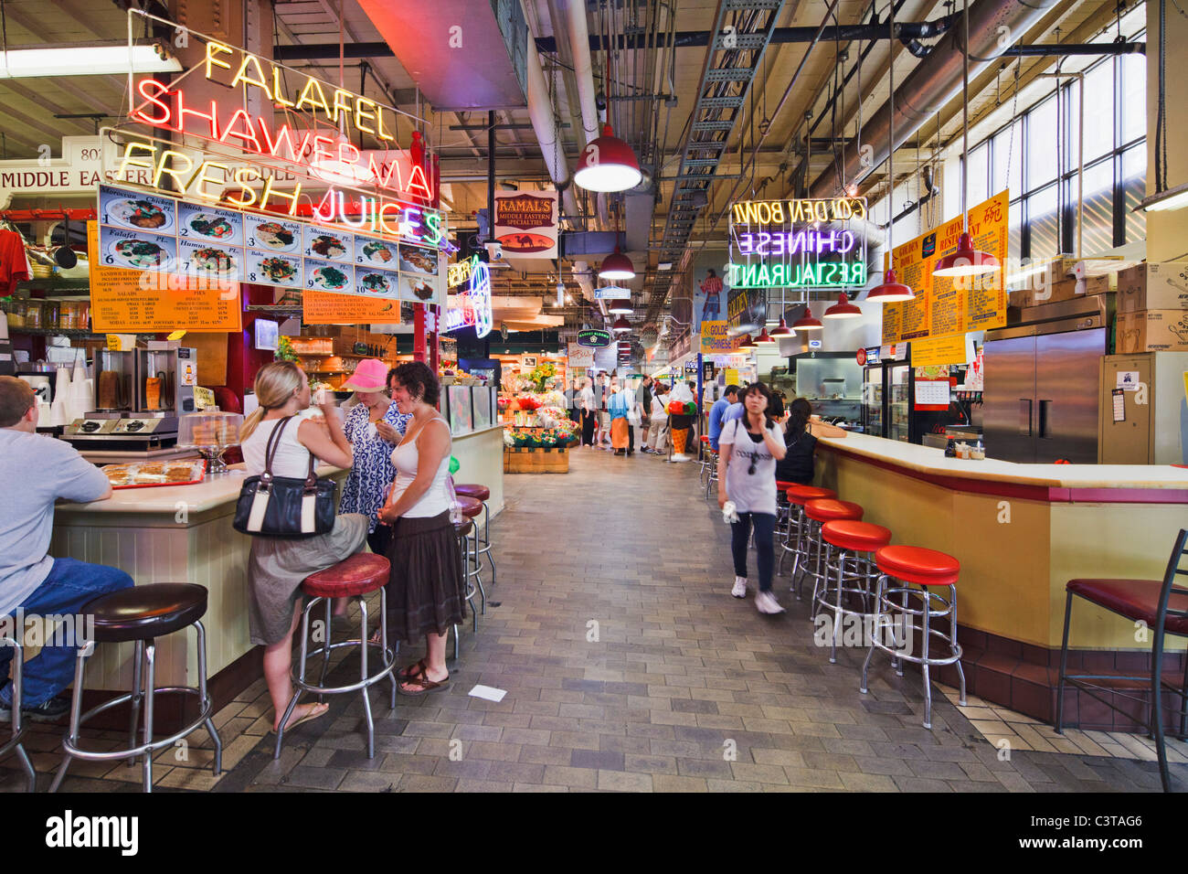 Reading terminal market hi-res stock photography and images - Alamy
