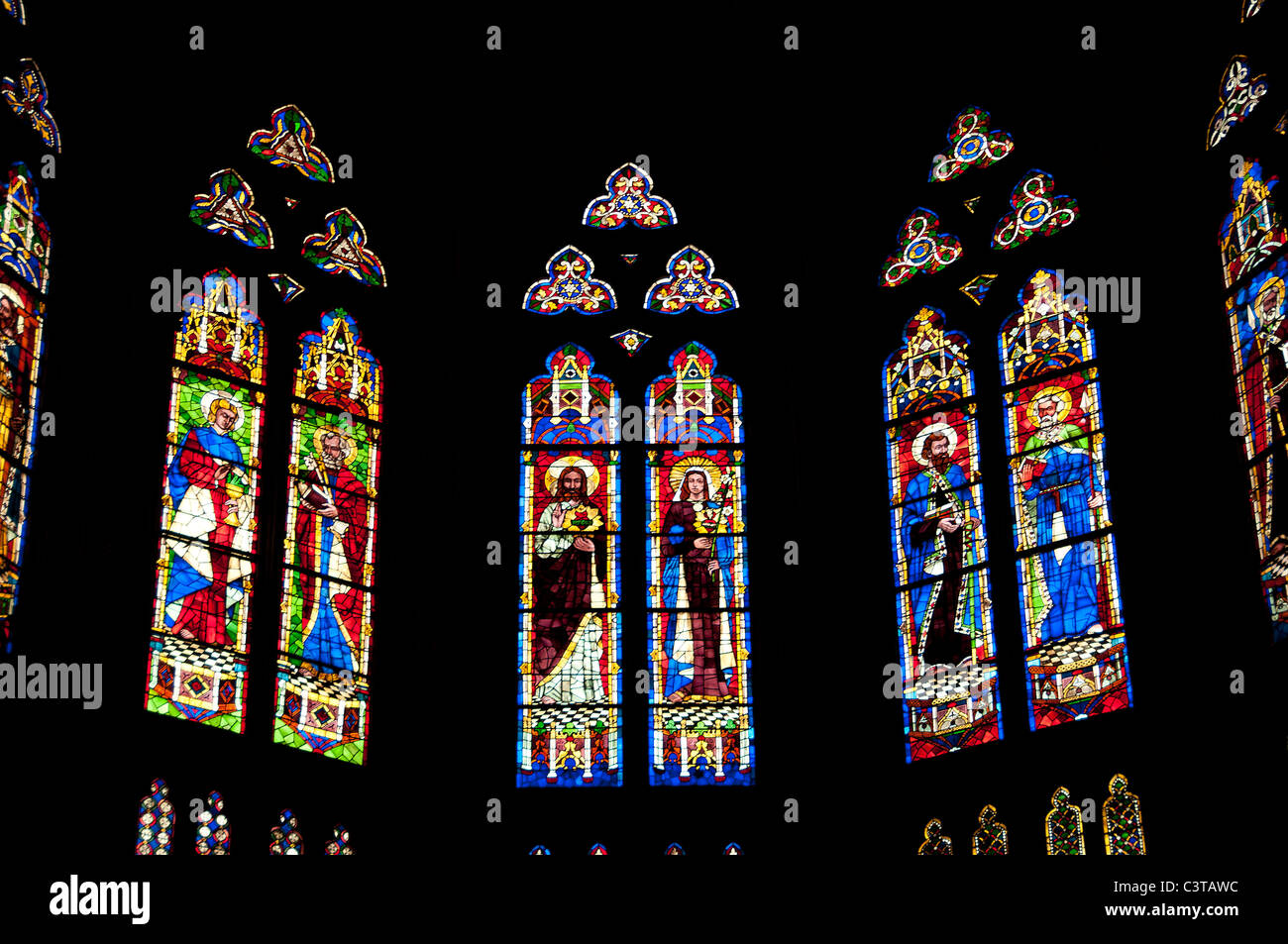 San Sebastian Spain Church Cathedral of Buen Pastor Basque Country old ...