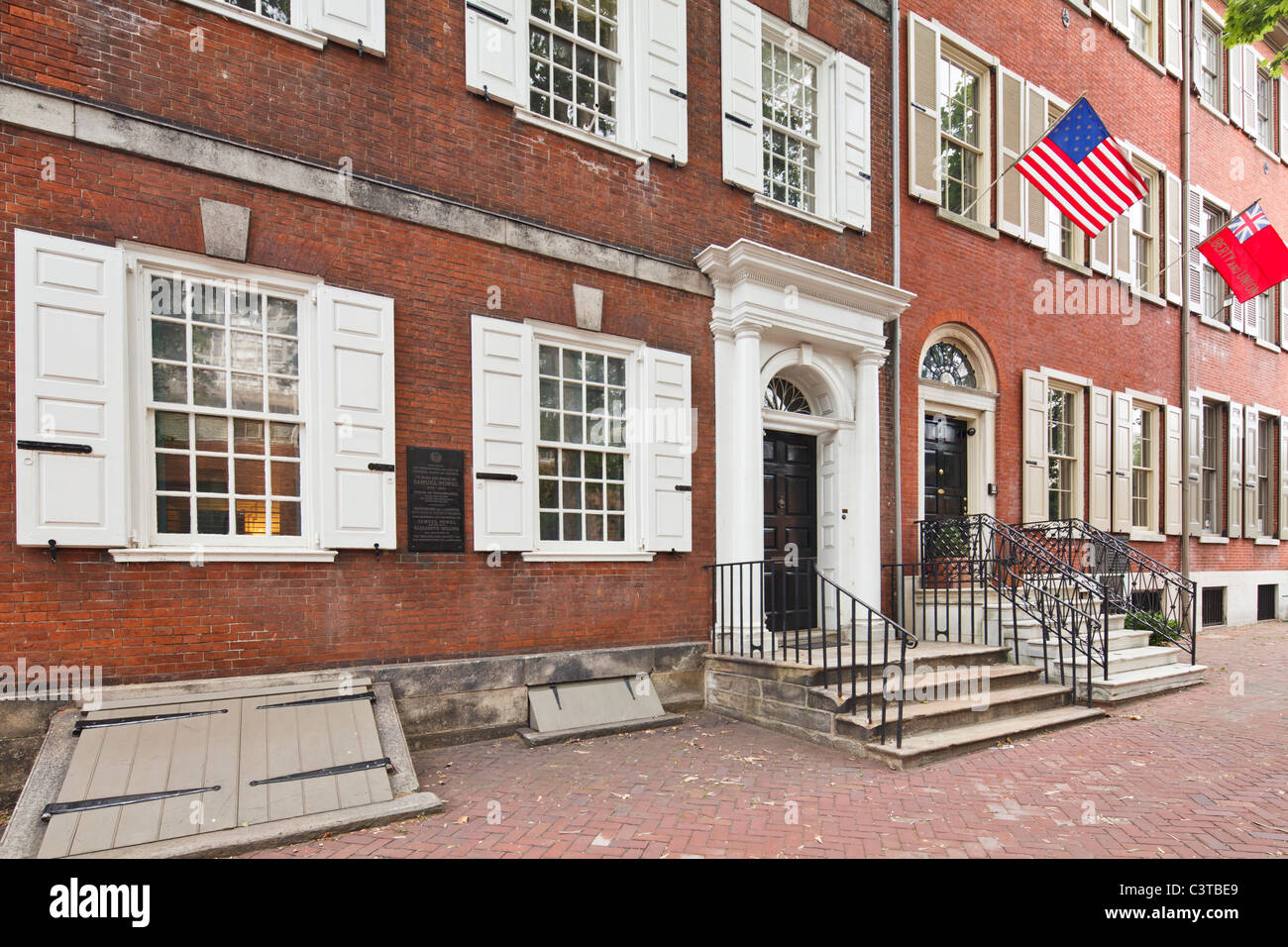 Samuel Powel House, Philadelphia Stock Photo - Alamy