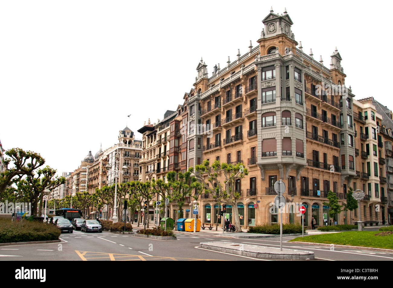 San Sebastian Spain Spanish Basque Country town city Stock Photo - Alamy