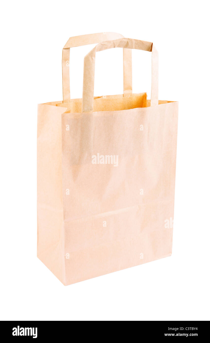 Paper Bag Cutout Stock Photo - Alamy