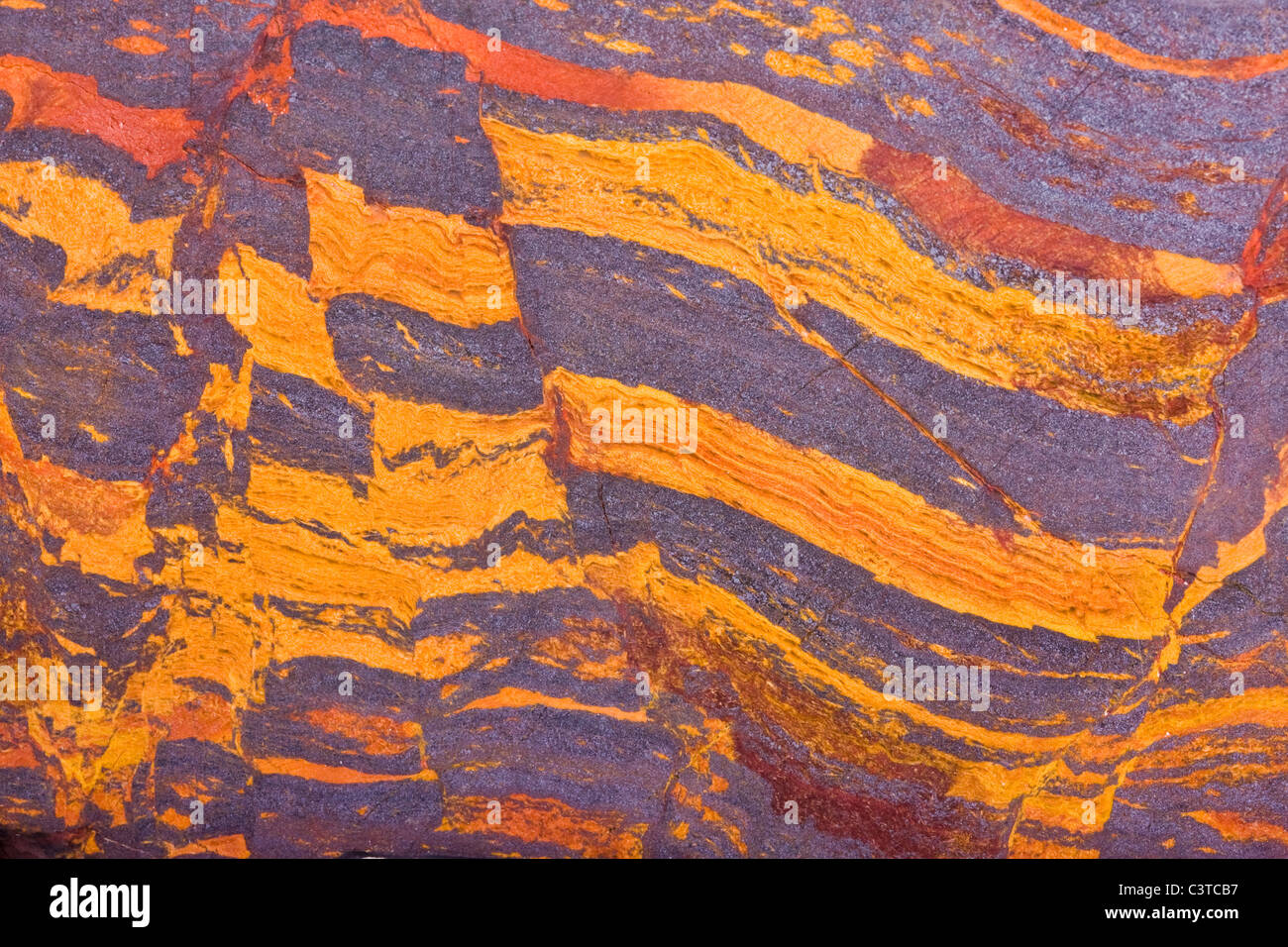 copper mountain jasper rough slab Stock Photo - Alamy