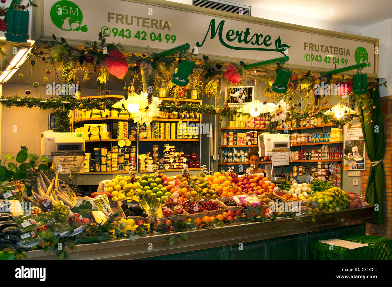 Spain san sebastian market hi-res stock photography and images - Alamy
