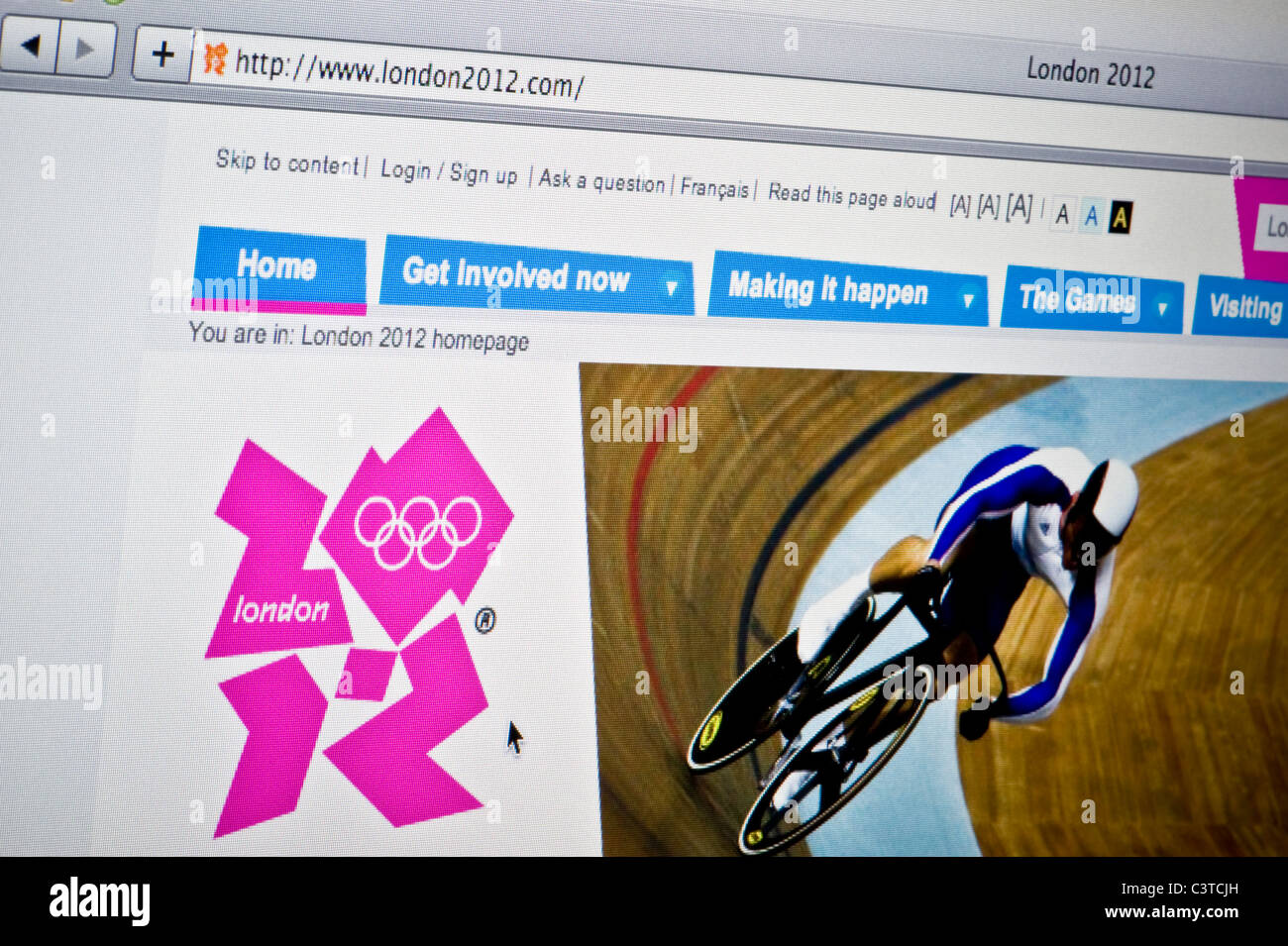 London 2012 olympic logo hi-res stock photography and images - Alamy