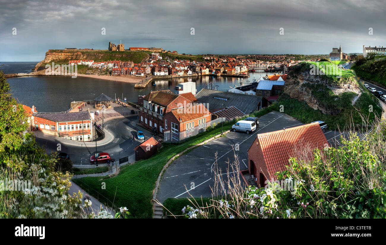 Whitby panoramic hi-res stock photography and images - Alamy