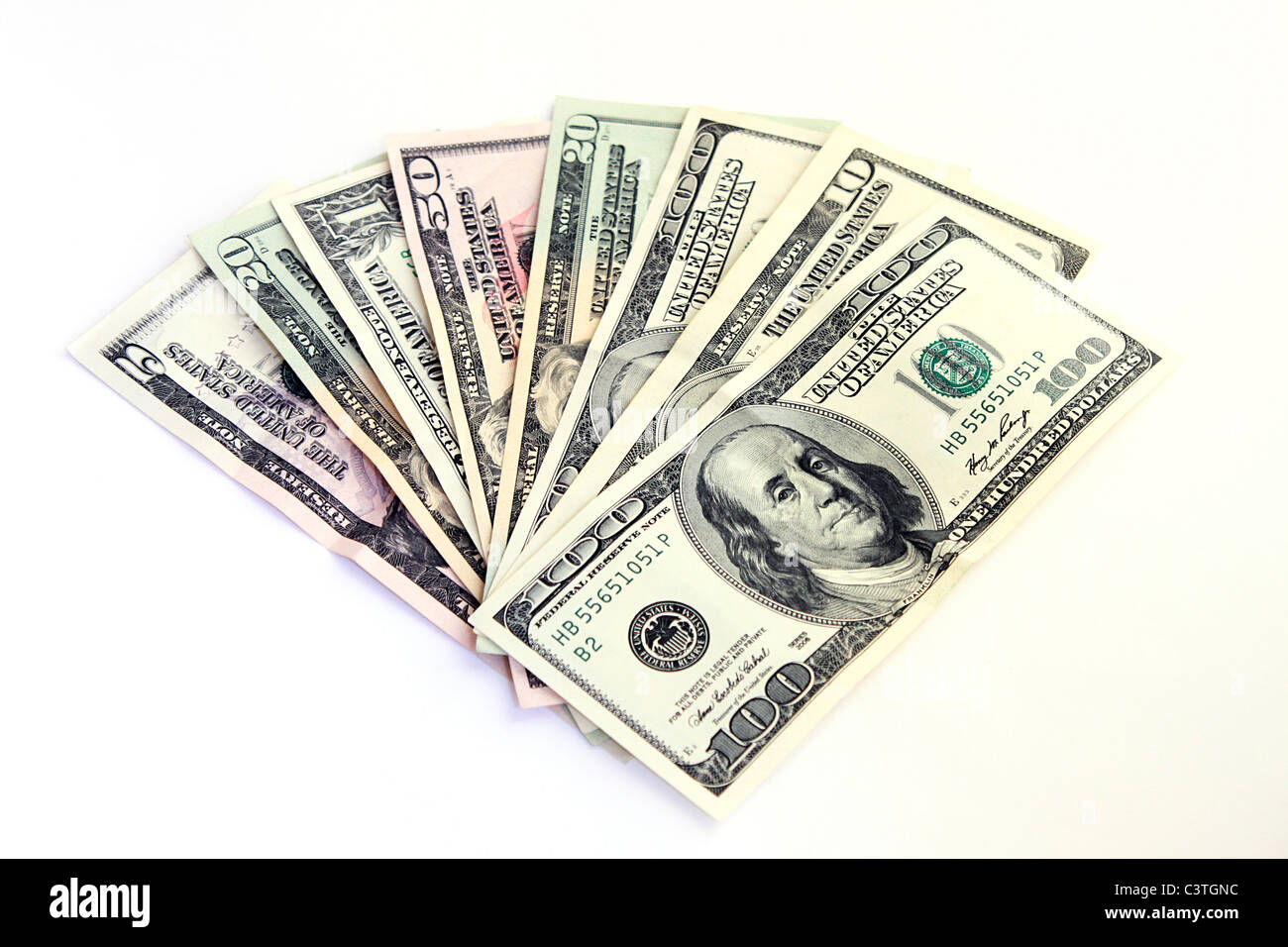 Cash fan hi-res stock photography and images - Alamy