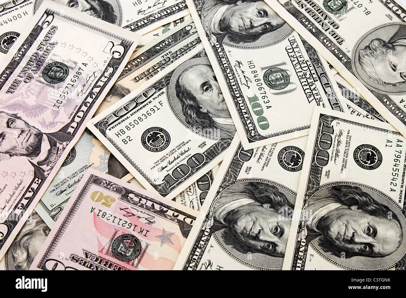 money background: dollars Stock Photo - Alamy