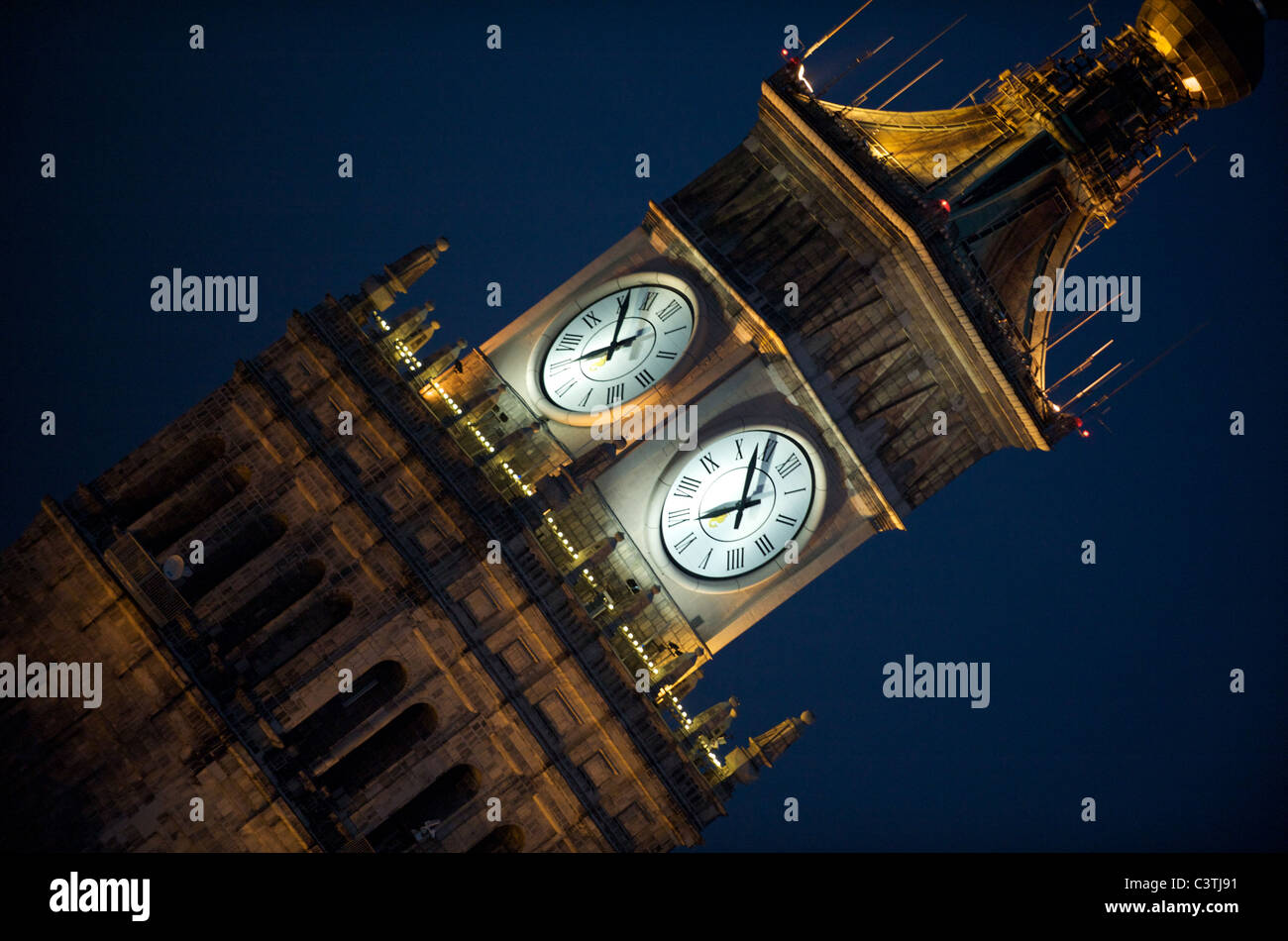 Warsaw clock tower hi-res stock photography and images - Alamy