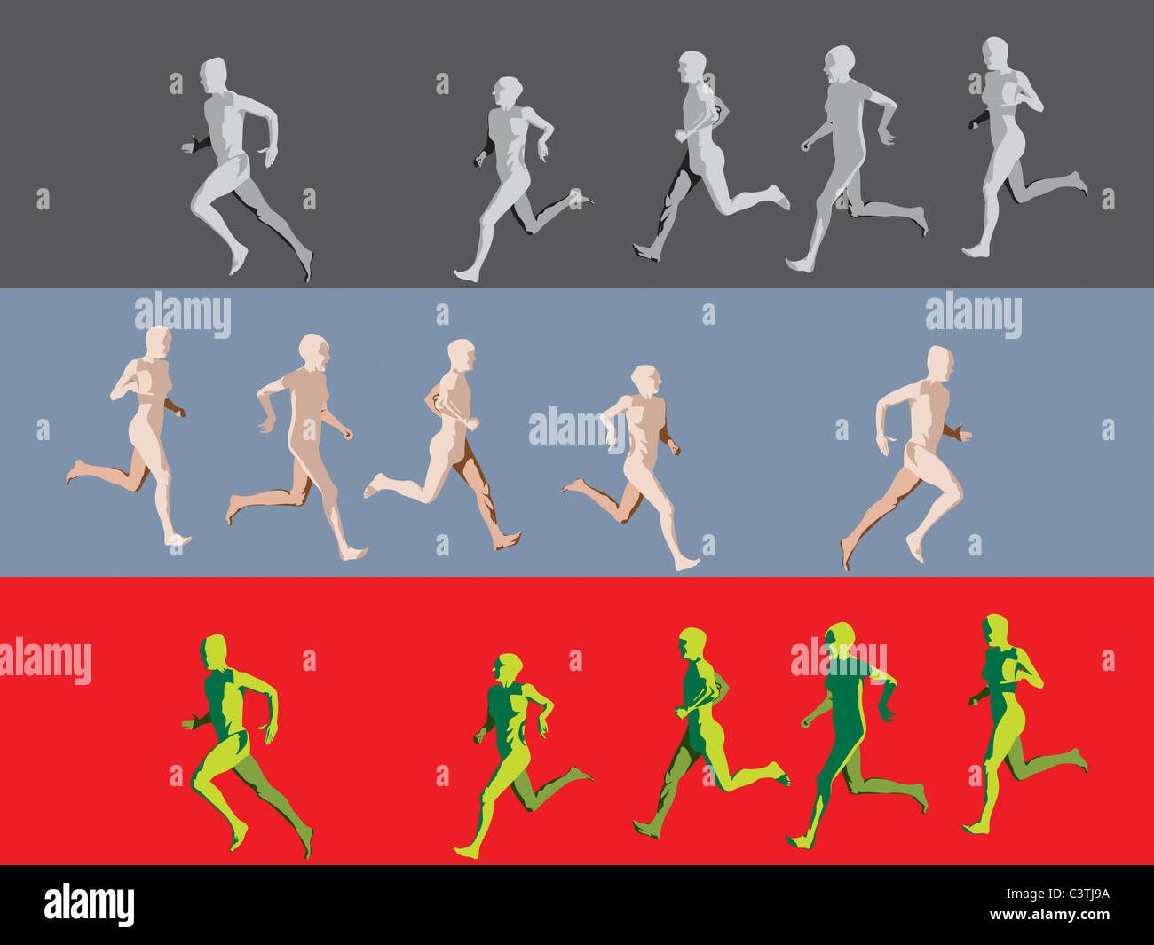 Computer graphics body female hi-res stock photography and images - Alamy