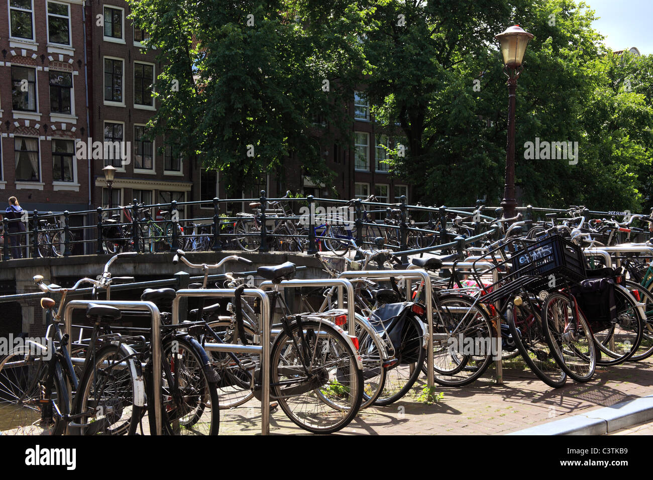 The historic district of Amsterdam, Holland Stock Photo - Alamy
