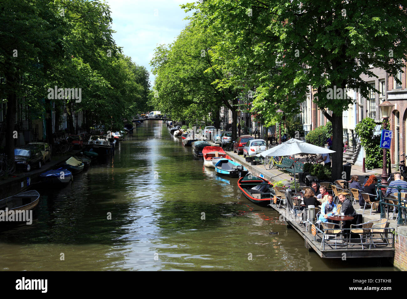 Amsterdam canal scenic hi-res stock photography and images - Alamy