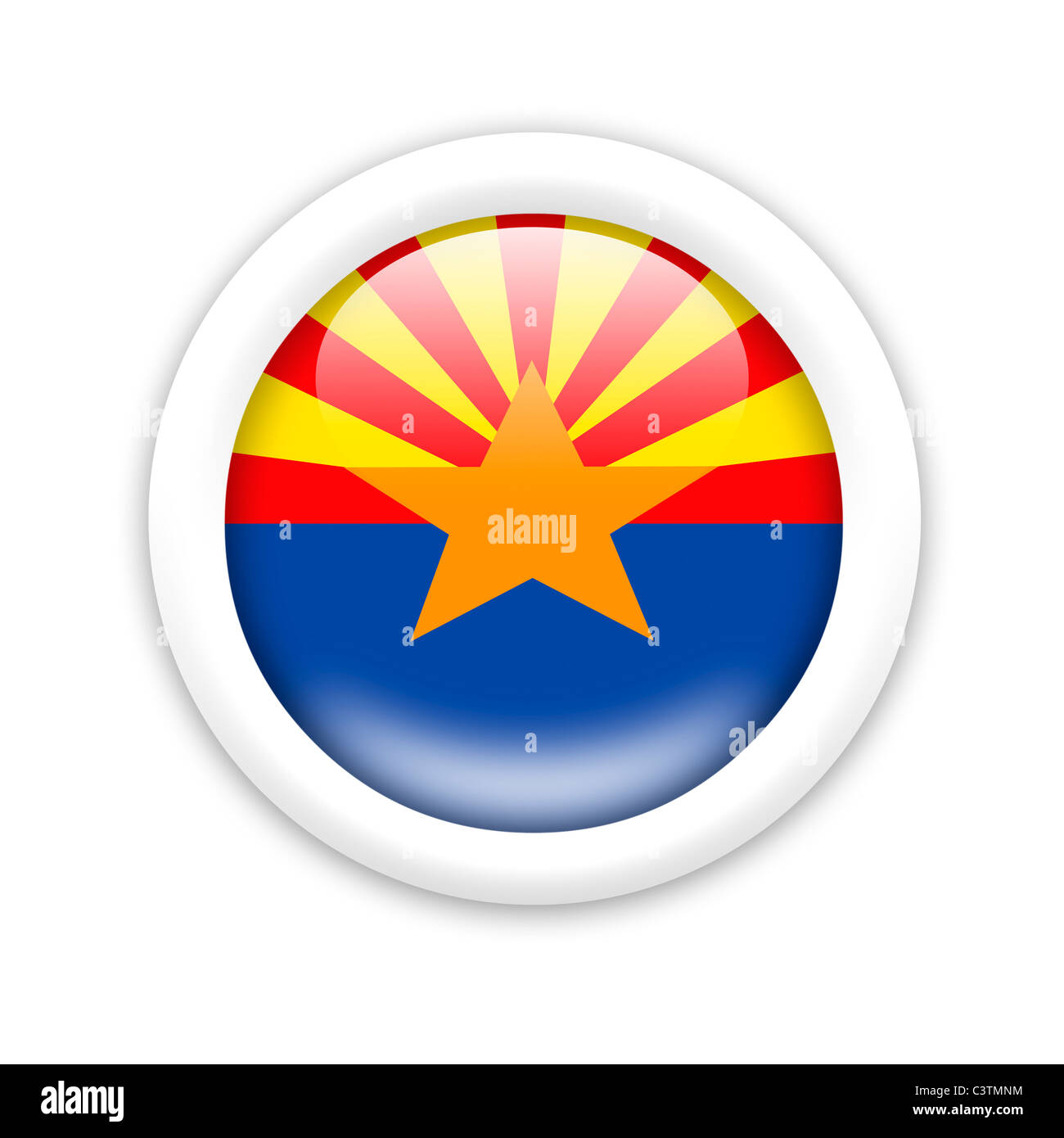 Flag of Arizona Stock Photo - Alamy