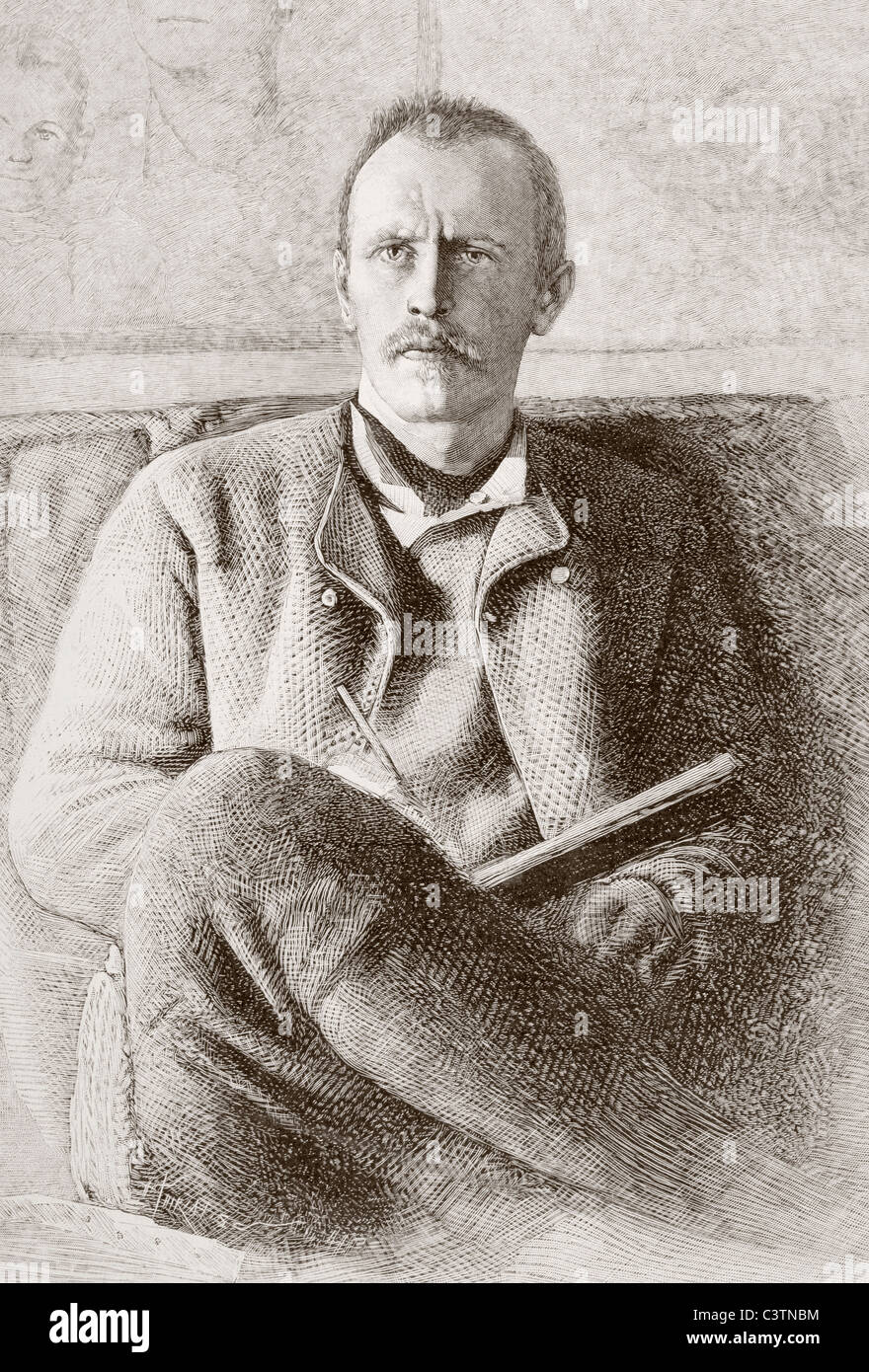 Fridtjof Wedel-Jarlsberg Nansen, 1861 – 1930. Norwegian polar explorer ...