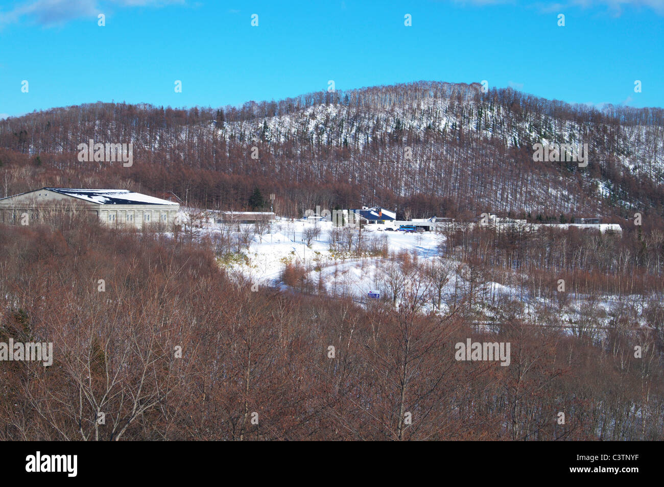Sahoro Resort Ski Area Stock Photo - Alamy