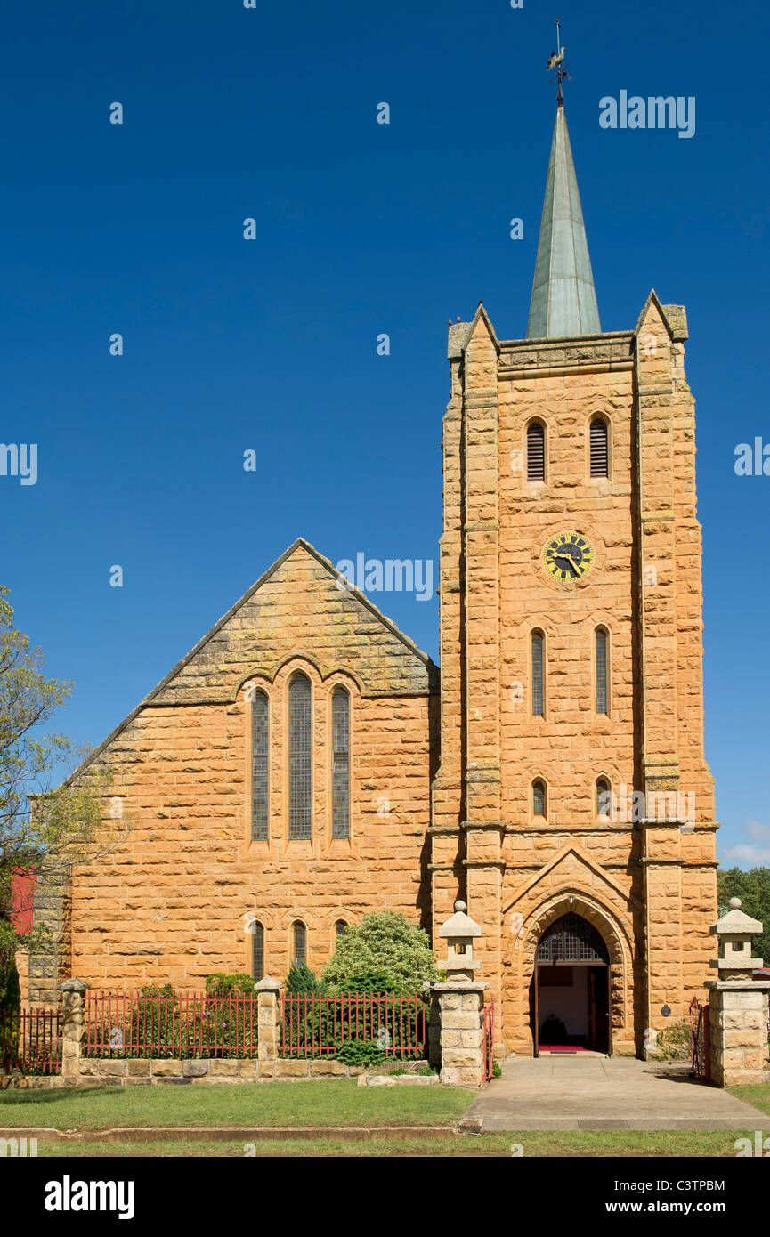 Sandstone church, Fouriesburg, Free State, South Africa Stock Photo - Alamy