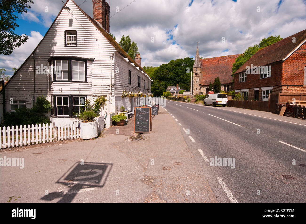 Newenden Village Kent England Stock Photo - Alamy