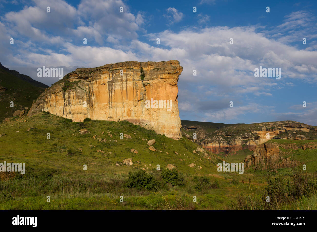 Brandwag Buttress, Golden Gate Highlands National Park, South Africa ...