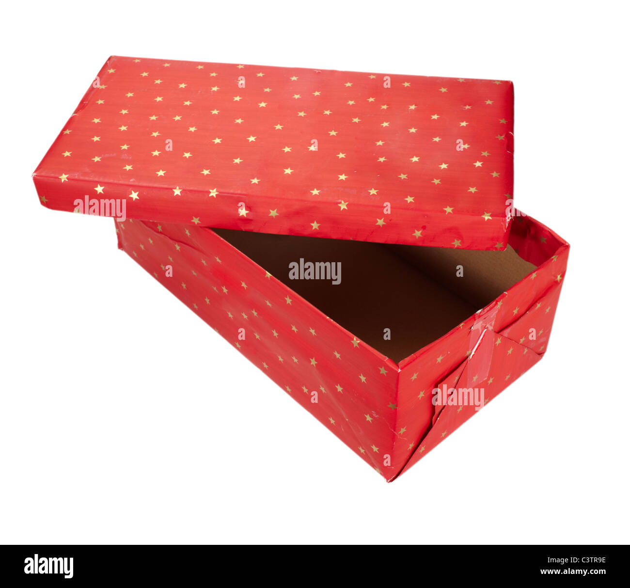 Red present box vector hi-res stock photography and images - Alamy