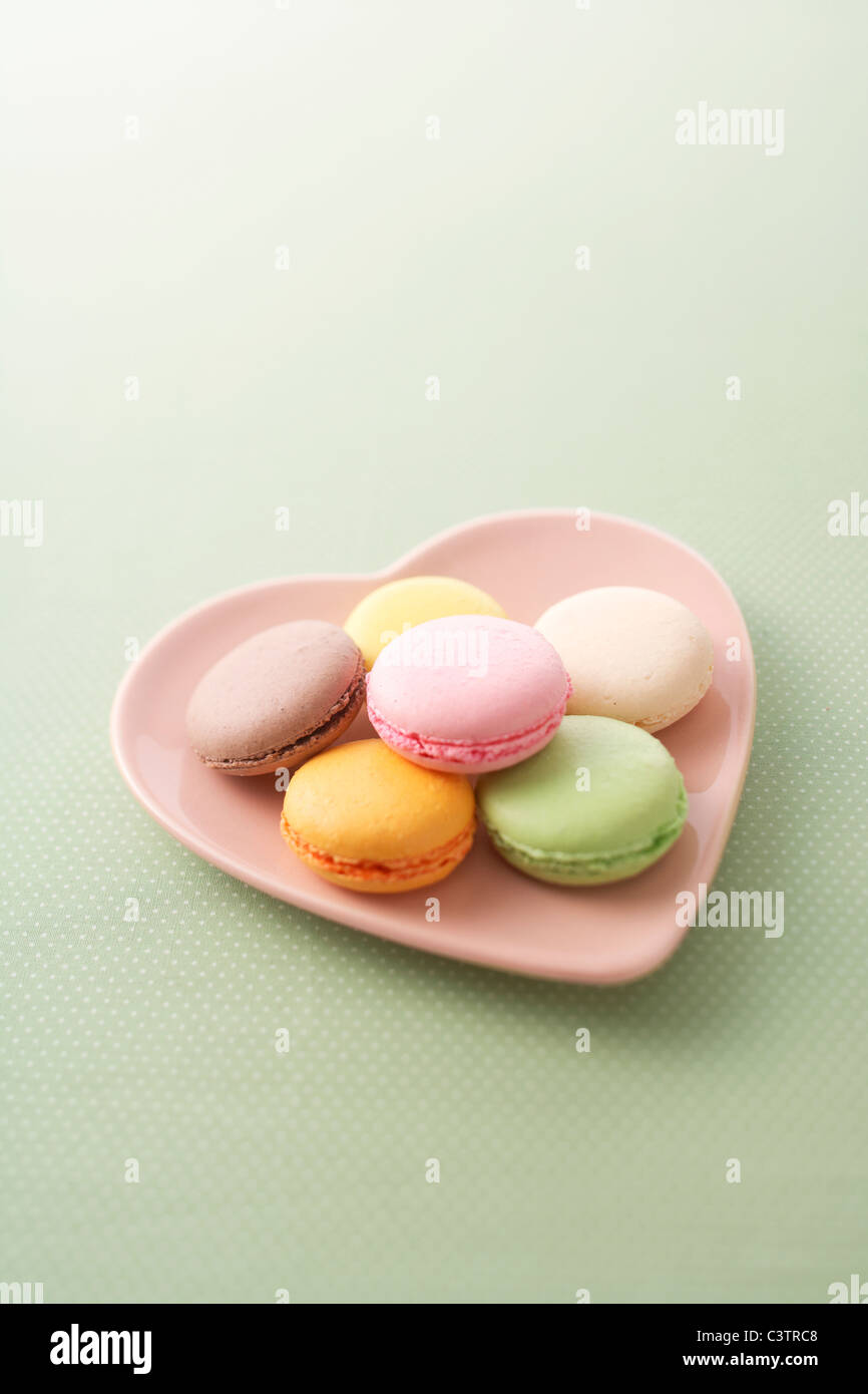 Macaron plate hi-res stock photography and images - Alamy