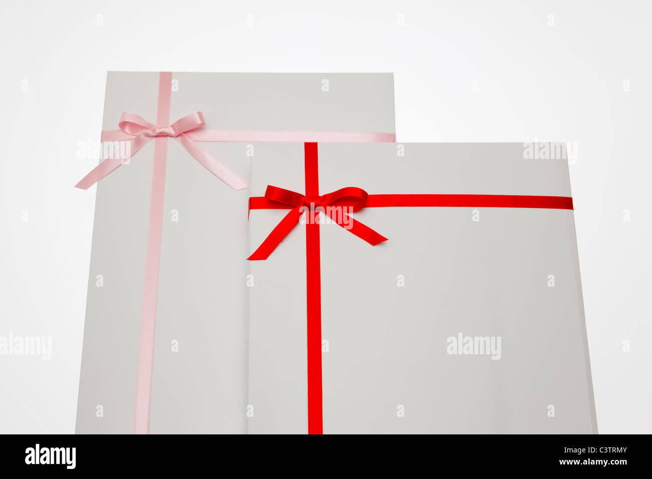 Two White Presenetns Stock Photo - Alamy