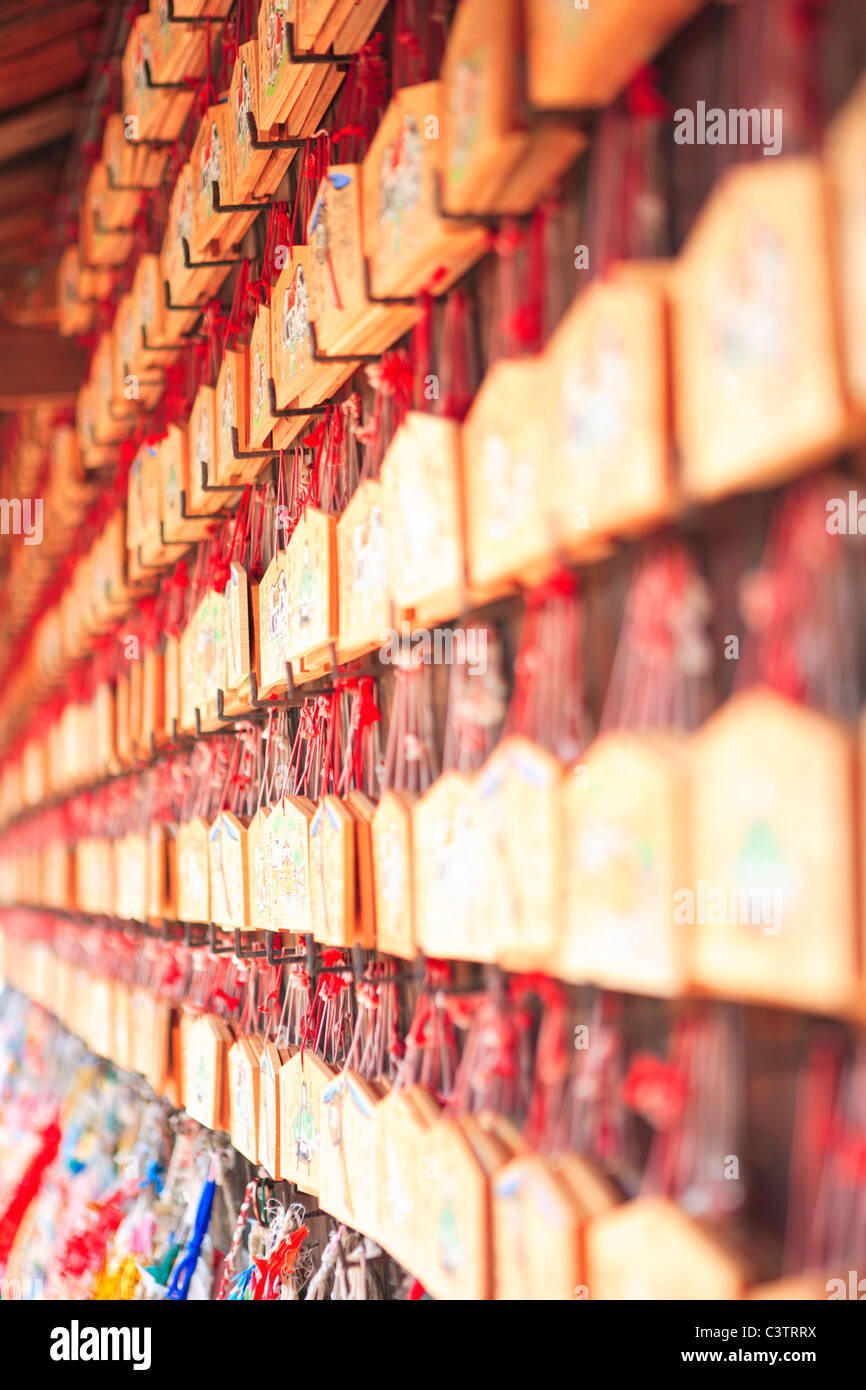 Ema Prayer Blocks Stock Photo - Alamy