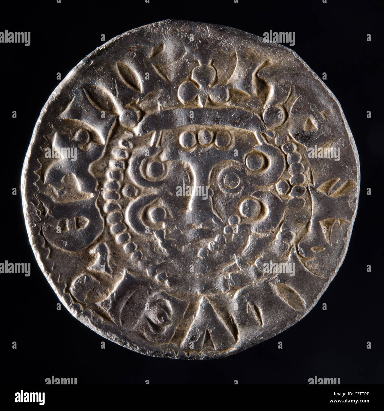 Ancient hammered silver coins Stock Photo - Alamy