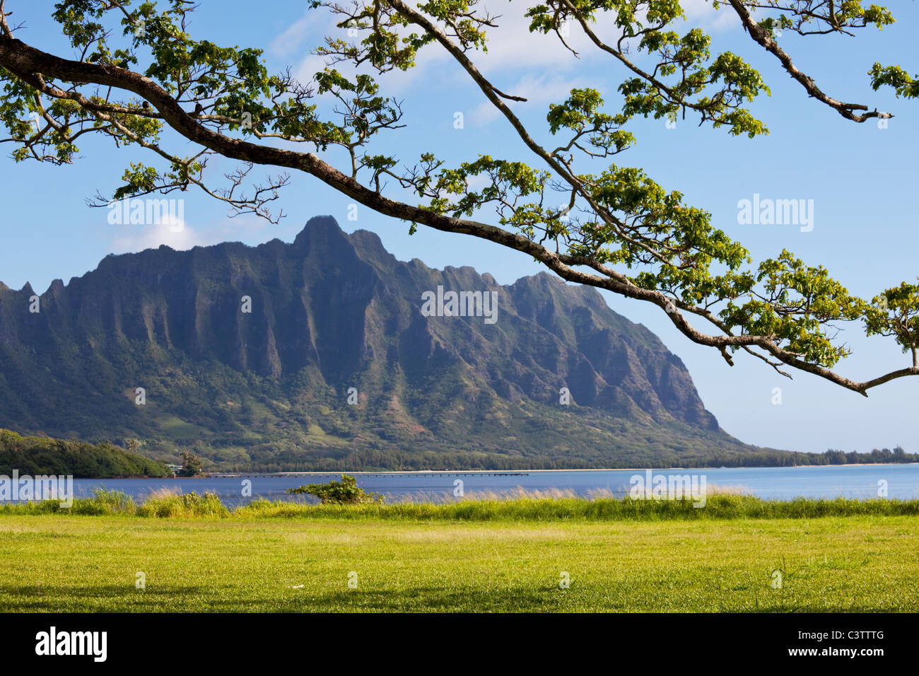 Oahu island landscapes,Hawaii Stock Photo - Alamy