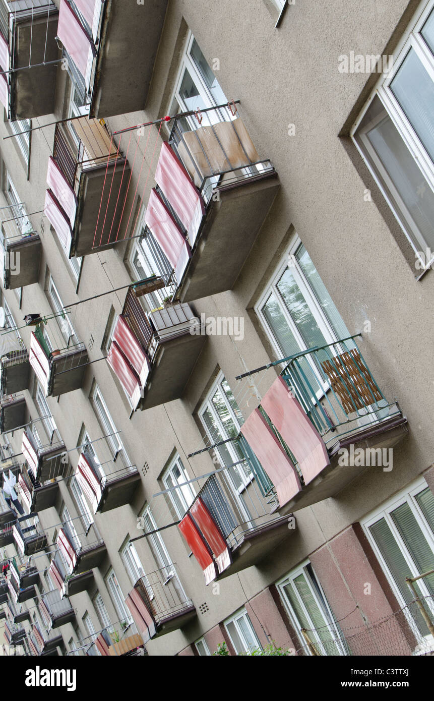 Block of flats balcony hi-res stock photography and images - Alamy