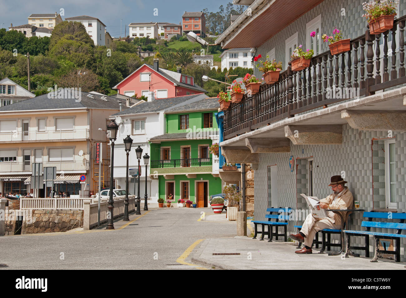 Beautiful spanish harbour hi-res stock photography and images - Alamy