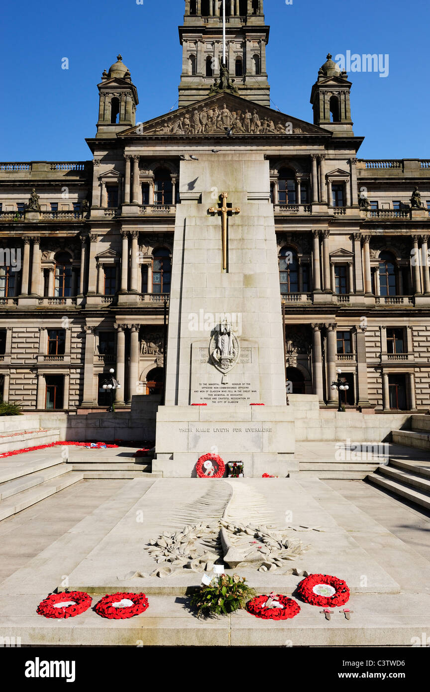 City chambers in george square hi-res stock photography and images - Alamy